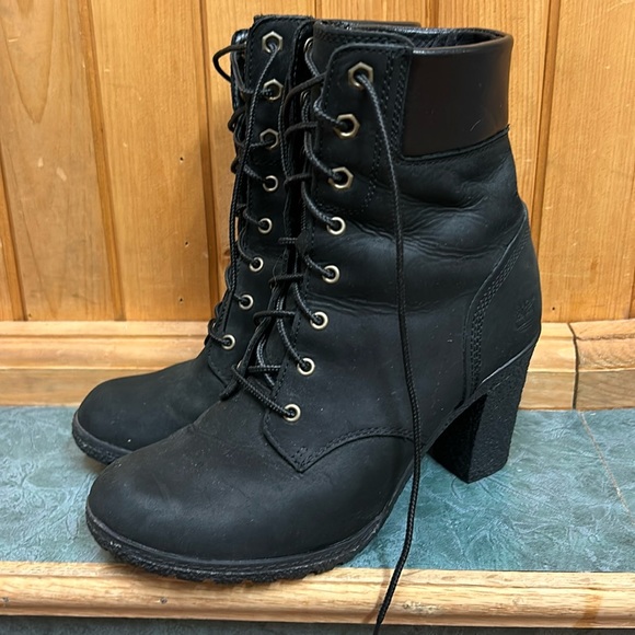 Timberland | Shoes | Womens Timberland Boots 3 Inch Heel | Poshmark